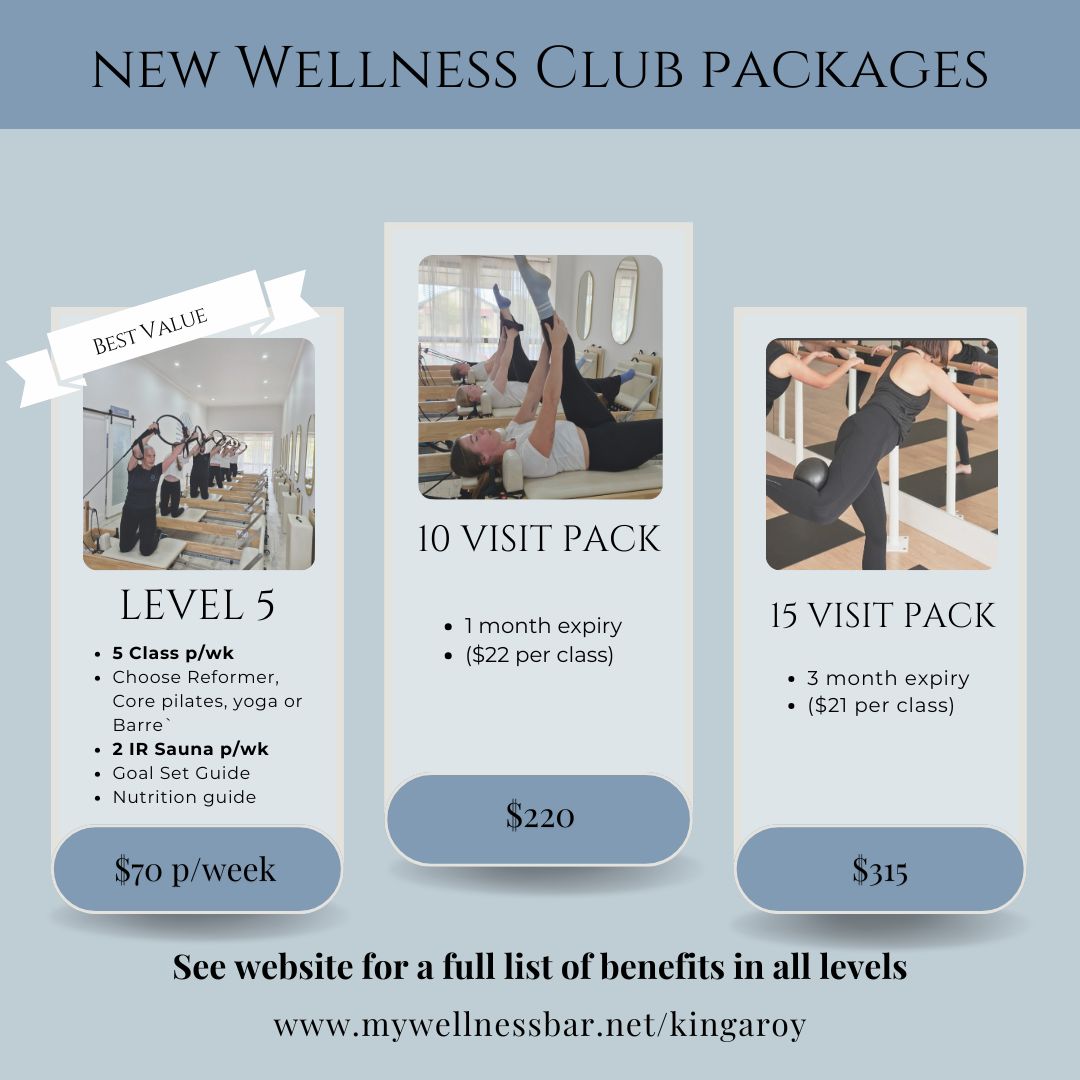 Kingaroy Memberships – My Wellness Bar